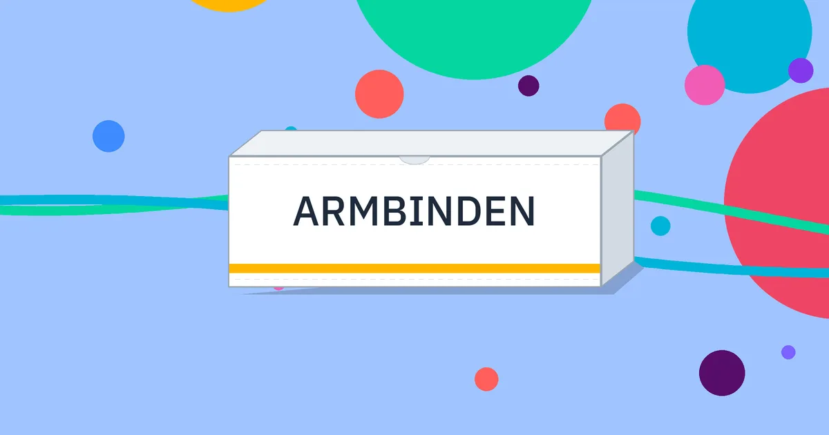 Symbolbild: Packung mit der Aufschrift ARMBINDEN (PZN 12645788) – Verfügbarkeit und Bezug in Apotheken in Frankfurt am Main