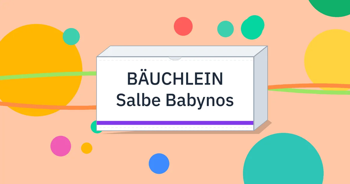 Symbolbild: Packung mit der Aufschrift BÄUCHLEIN Salbe Babynos (PZN 02699286) – Verfügbarkeit und Bezug in Apotheken in Frankfurt am Main