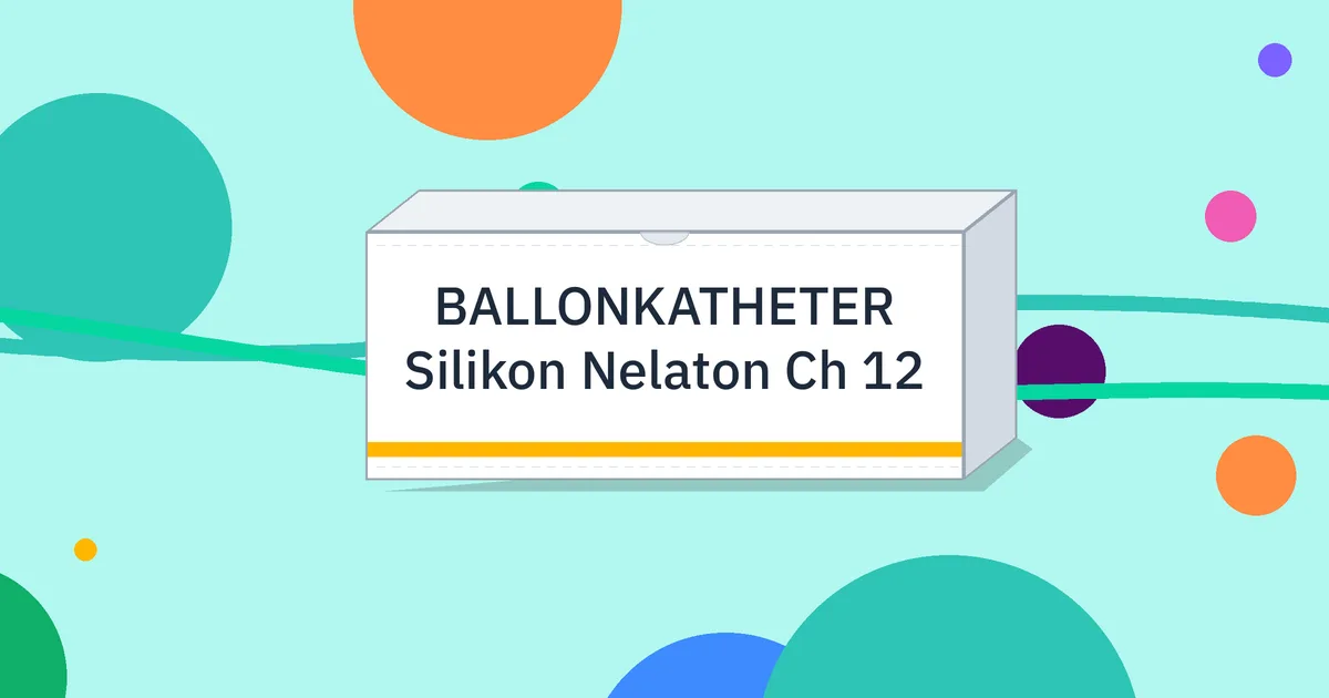 Symbolbild: Packung mit der Aufschrift BALLONKATHETER Silikon Nelaton Ch 12 (PZN 03227543) – Verfügbarkeit und Bezug in Apotheken in Frankfurt am Main