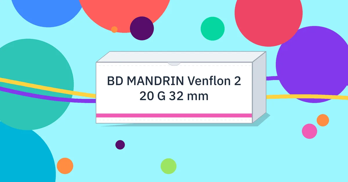 Symbolbild: Packung mit der Aufschrift BD MANDRIN Venflon 2 20 G 32 mm (PZN 13871446) – Verfügbarkeit und Bezug in Apotheken in Frankfurt am Main