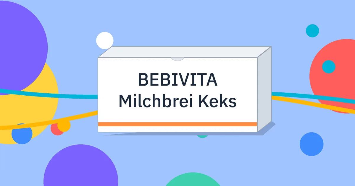 Symbolbild: Packung mit der Aufschrift BEBIVITA Milchbrei Keks (PZN 04756462) – Verfügbarkeit und Bezug in Apotheken in Frankfurt am Main