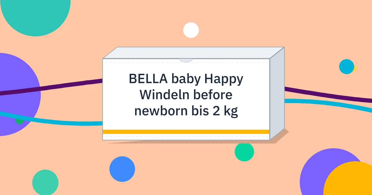 Symbolbild: Packung mit der Aufschrift BELLA baby Happy Windeln before newborn bis 2 kg (PZN 03182148) – Verfügbarkeit und Bezug in Apotheken in Frankfurt am Main