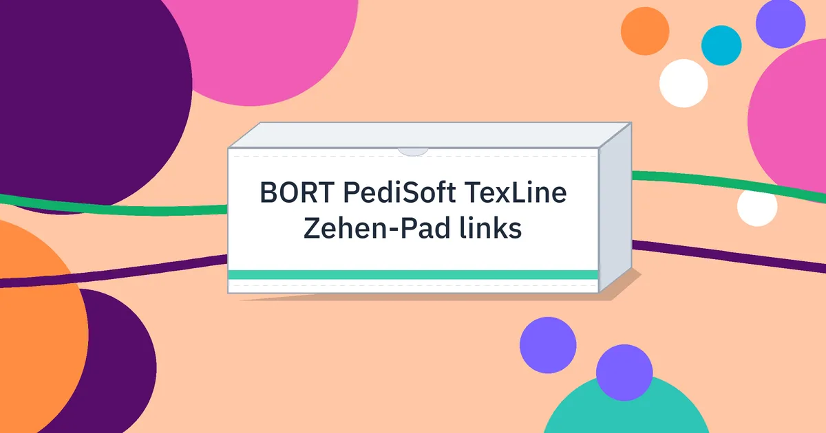 Symbolbild: Packung mit der Aufschrift BORT PediSoft TexLine Zehen-Pad links (PZN 04637817) – Verfügbarkeit und Bezug in Apotheken in Frankfurt am Main