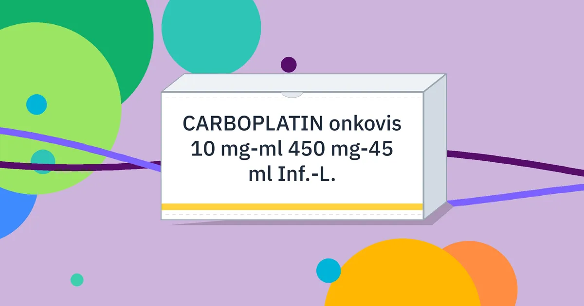 Symbolbild: Packung mit der Aufschrift CARBOPLATIN onkovis 10 mg-ml 450 mg-45 ml Inf.-L. (PZN 00344107) – Verfügbarkeit und Bezug in Apotheken in Frankfurt am Main