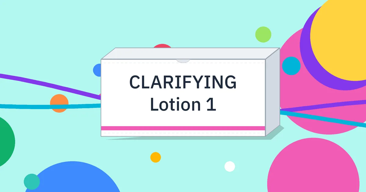 Symbolbild: Packung mit der Aufschrift CLARIFYING Lotion 1 (PZN 18893671) – Verfügbarkeit und Bezug in Apotheken in Frankfurt am Main