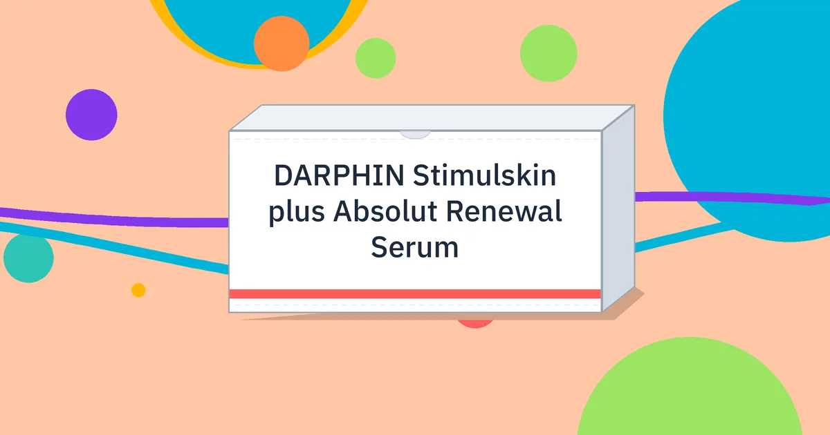 Symbolbild: Packung mit der Aufschrift DARPHIN Stimulskin plus Absolut Renewal Serum (PZN 17211764) – Verfügbarkeit und Bezug in Apotheken in Frankfurt am Main