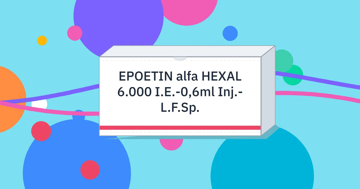 Symbolbild: Packung mit der Aufschrift EPOETIN alfa HEXAL 6.000 I.E.-0,6ml Inj.-L.F.Sp. (PZN 03440834) – Verfügbarkeit und Bezug in Apotheken in Frankfurt am Main