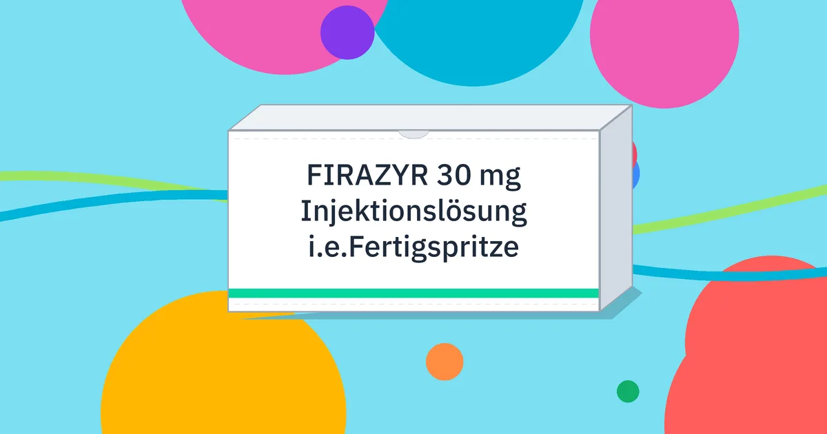Symbolbild: Packung mit der Aufschrift FIRAZYR 30 mg Injektionslösung i.e.Fertigspritze (PZN 16700917) – Verfügbarkeit und Bezug in Apotheken in Frankfurt am Main