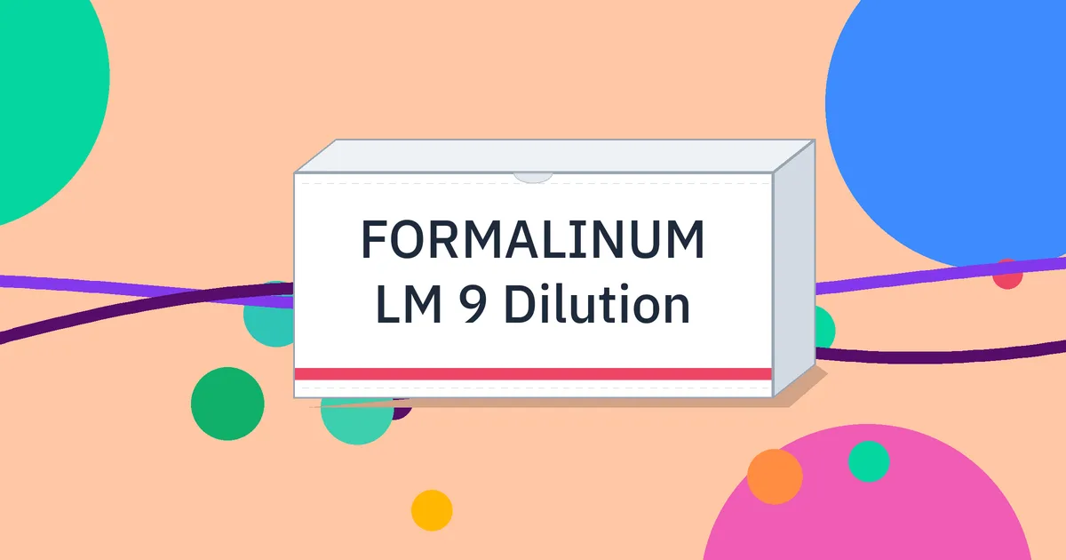 Symbolbild: Packung mit der Aufschrift FORMALINUM LM 9 Dilution (PZN 12873549) – Verfügbarkeit und Bezug in Apotheken in Frankfurt am Main