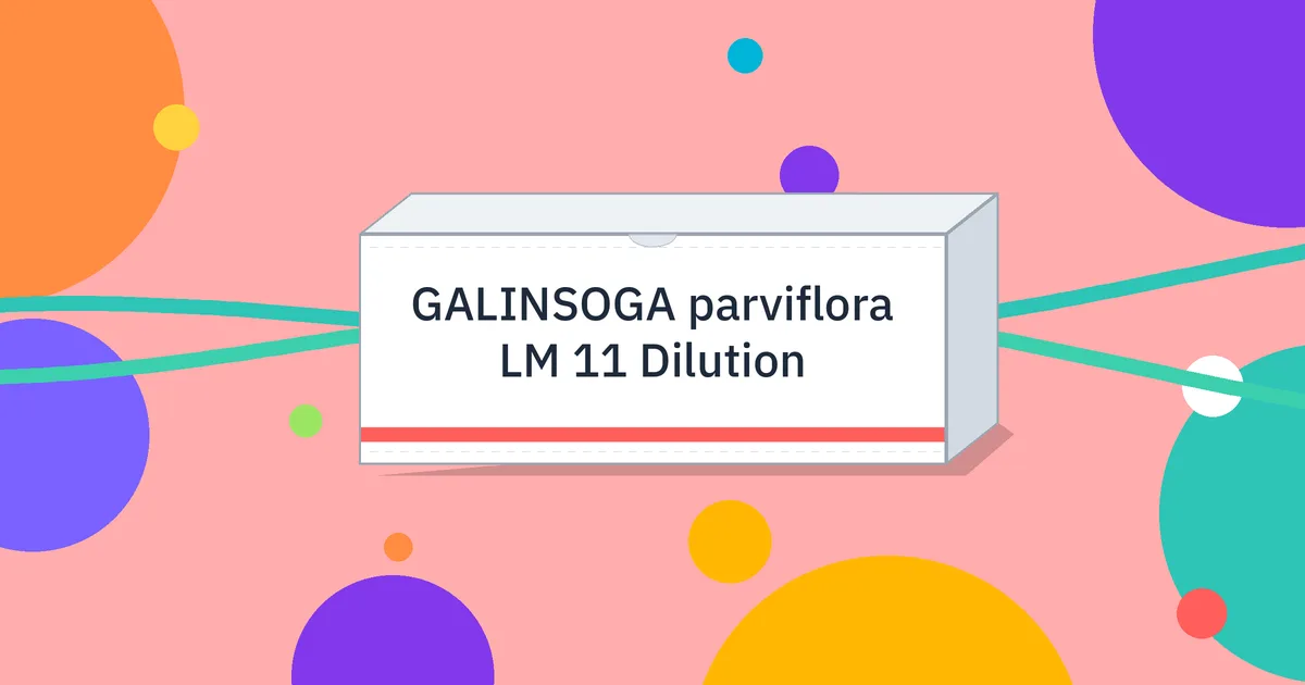 Symbolbild: Packung mit der Aufschrift GALINSOGA parviflora LM 11 Dilution (PZN 13496669) – Verfügbarkeit und Bezug in Apotheken in Frankfurt am Main