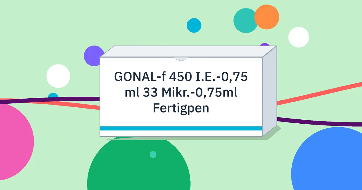 Symbolbild: Packung mit der Aufschrift GONAL-f 450 I.E.-0,75 ml 33 Mikr.-0,75ml Fertigpen (PZN 13589218) – Verfügbarkeit und Bezug in Apotheken in Frankfurt am Main