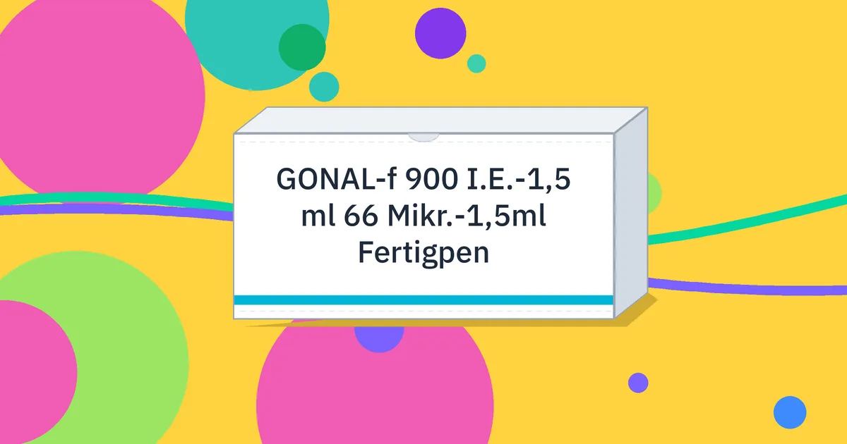 Symbolbild: Packung mit der Aufschrift GONAL-f 900 I.E.-1,5 ml 66 Mikr.-1,5ml Fertigpen (PZN 09750464) – Verfügbarkeit und Bezug in Apotheken in Frankfurt am Main