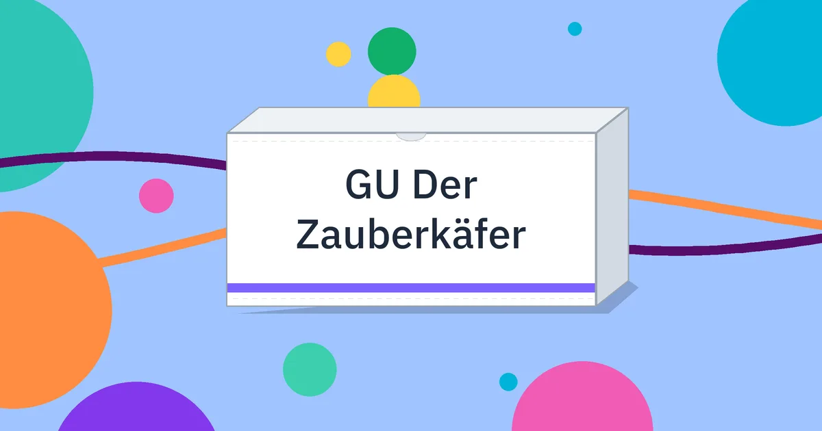 Symbolbild: Packung mit der Aufschrift GU Der Zauberkäfer (PZN 14257317) – Verfügbarkeit und Bezug in Apotheken in Frankfurt am Main