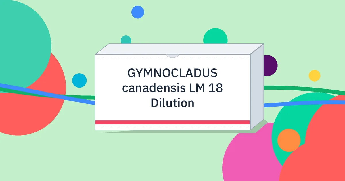 Symbolbild: Packung mit der Aufschrift GYMNOCLADUS canadensis LM 18 Dilution (PZN 13548952) – Verfügbarkeit und Bezug in Apotheken in Frankfurt am Main