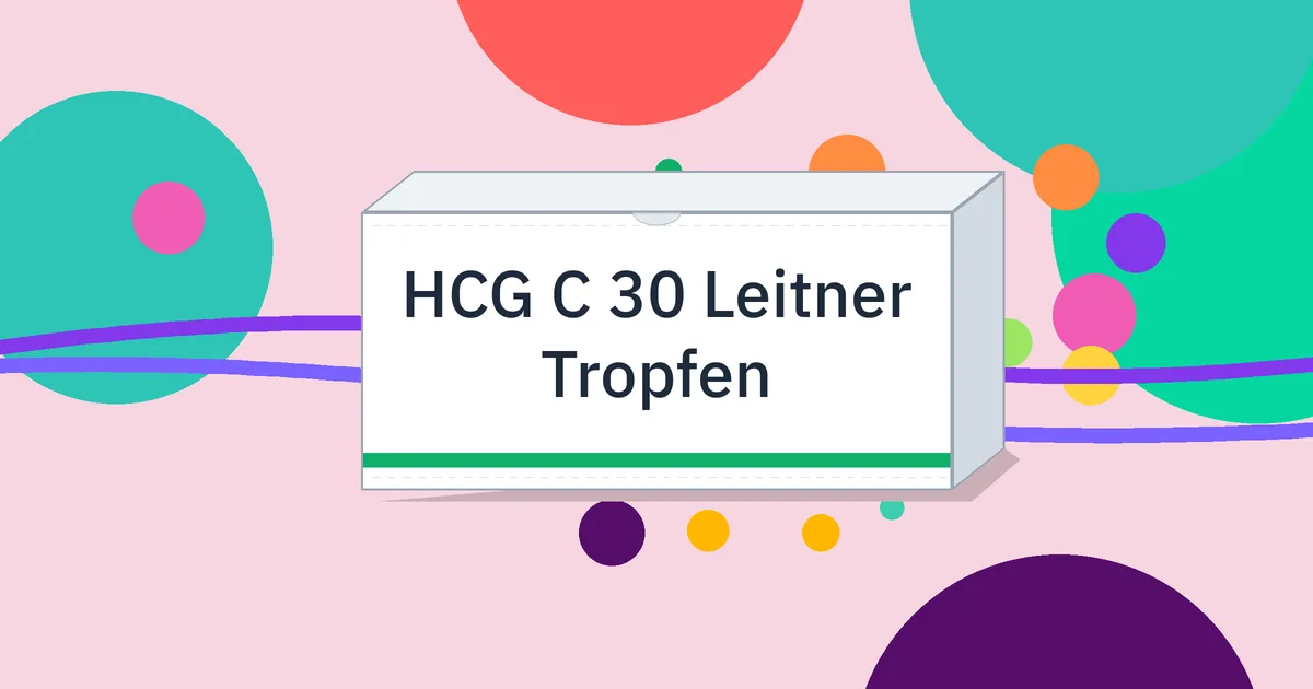 Symbolbild: Packung mit der Aufschrift HCG C 30 Leitner Tropfen (PZN 18088455) – Verfügbarkeit und Bezug in Apotheken in Frankfurt am Main