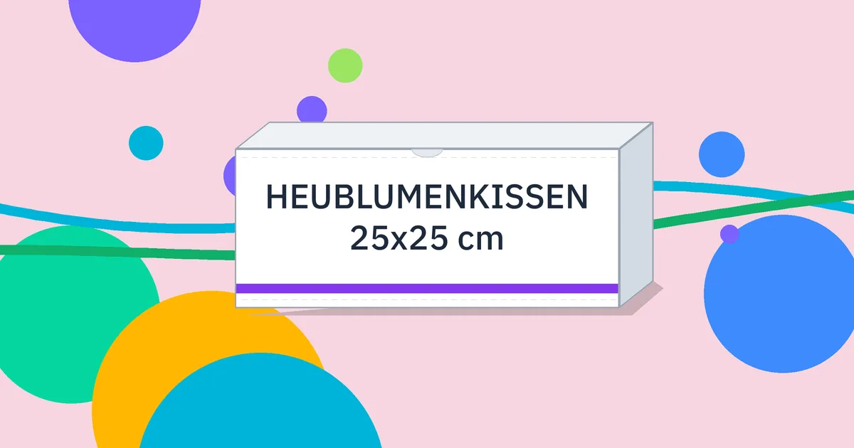 Symbolbild: Packung mit der Aufschrift HEUBLUMENKISSEN 25x25 cm (PZN 07479402) – Verfügbarkeit und Bezug in Apotheken in Frankfurt am Main