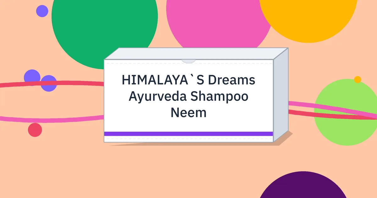 Symbolbild: Packung mit der Aufschrift HIMALAYA`S Dreams Ayurveda Shampoo Neem (PZN 18204453) – Verfügbarkeit und Bezug in Apotheken in Frankfurt am Main