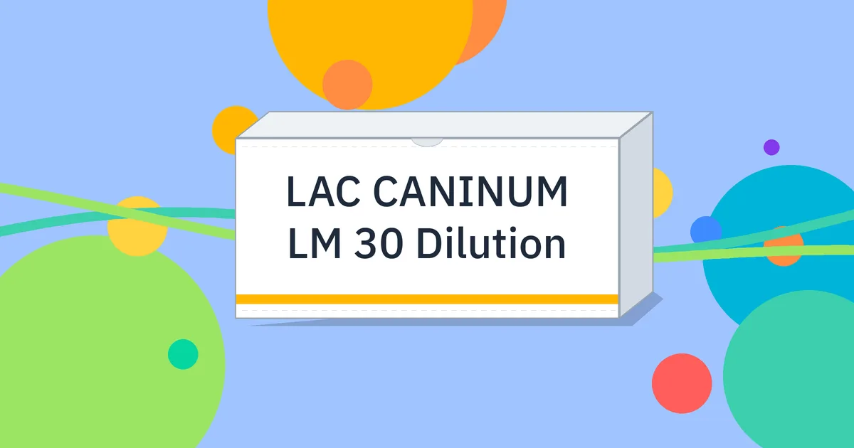 Symbolbild: Packung mit der Aufschrift LAC CANINUM LM 30 Dilution (PZN 07540863) – Verfügbarkeit und Bezug in Apotheken in Frankfurt am Main