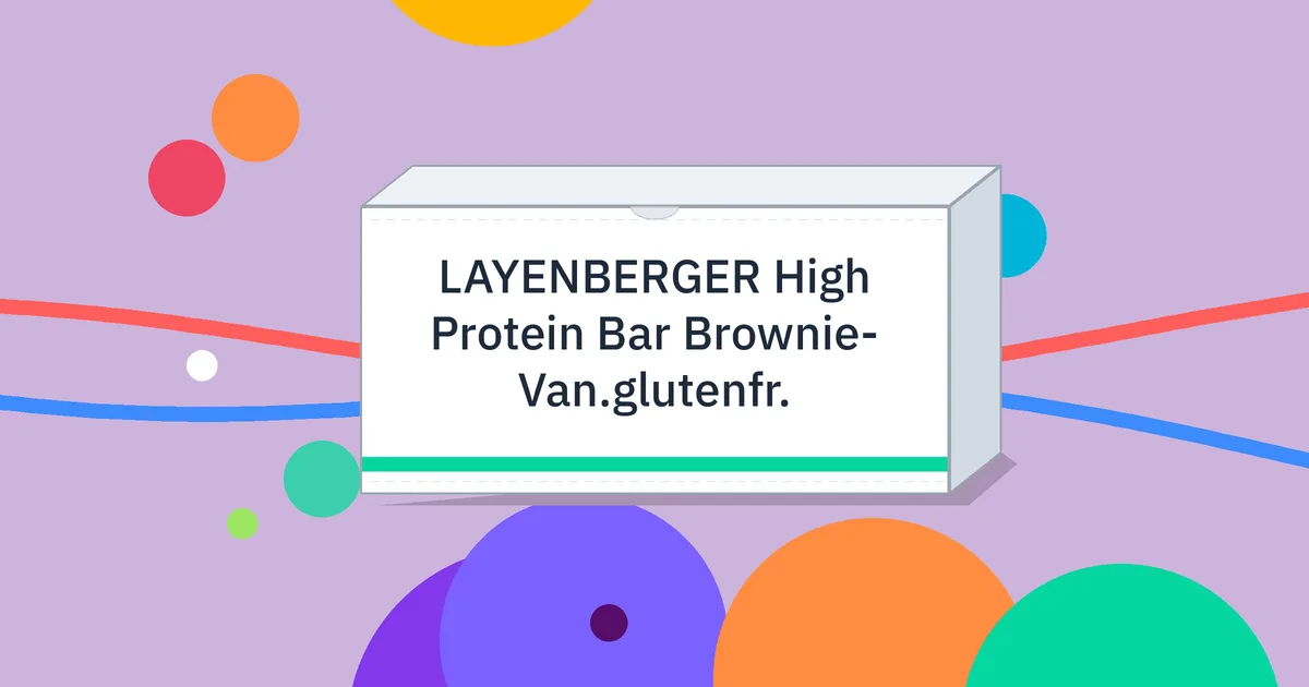 Symbolbild: Packung mit der Aufschrift LAYENBERGER High Protein Bar Brownie-Van.glutenfr. (PZN 20399168) – Verfügbarkeit und Bezug in Apotheken in Frankfurt am Main