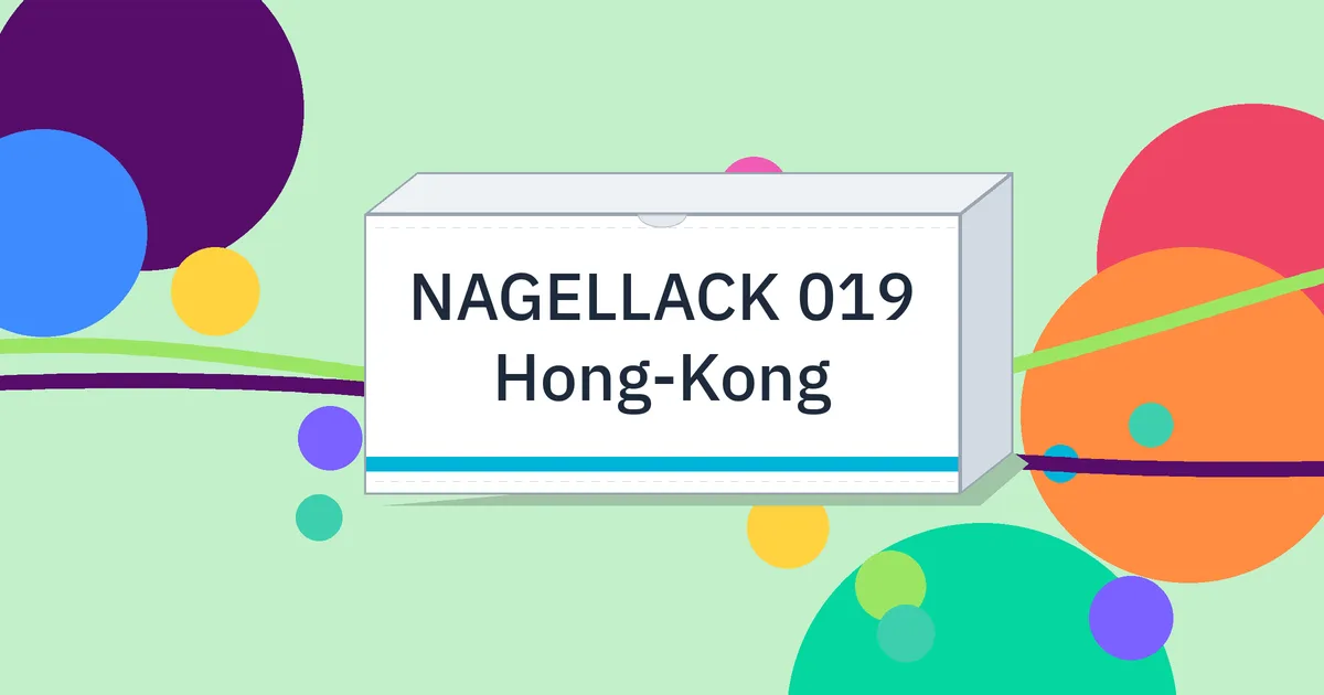 Symbolbild: Packung mit der Aufschrift NAGELLACK 019 Hong-Kong (PZN 10949662) – Verfügbarkeit und Bezug in Apotheken in Frankfurt am Main