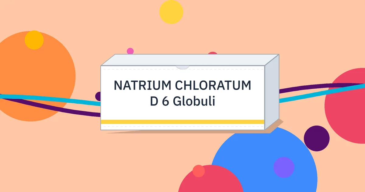 Symbolbild: Packung mit der Aufschrift NATRIUM CHLORATUM D 6 Globuli (PZN 02890280) – Verfügbarkeit und Bezug in Apotheken in Frankfurt am Main