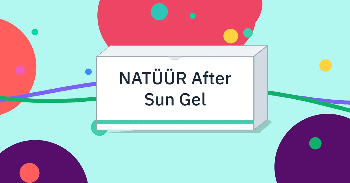 Symbolbild: Packung mit der Aufschrift NATÜÜR After Sun Gel (PZN 20332069) – Verfügbarkeit und Bezug in Apotheken in Frankfurt am Main