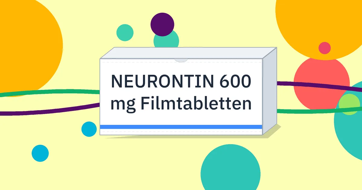 Symbolbild: Packung mit der Aufschrift NEURONTIN 600 mg Filmtabletten (PZN 00310108) – Verfügbarkeit und Bezug in Apotheken in Frankfurt am Main