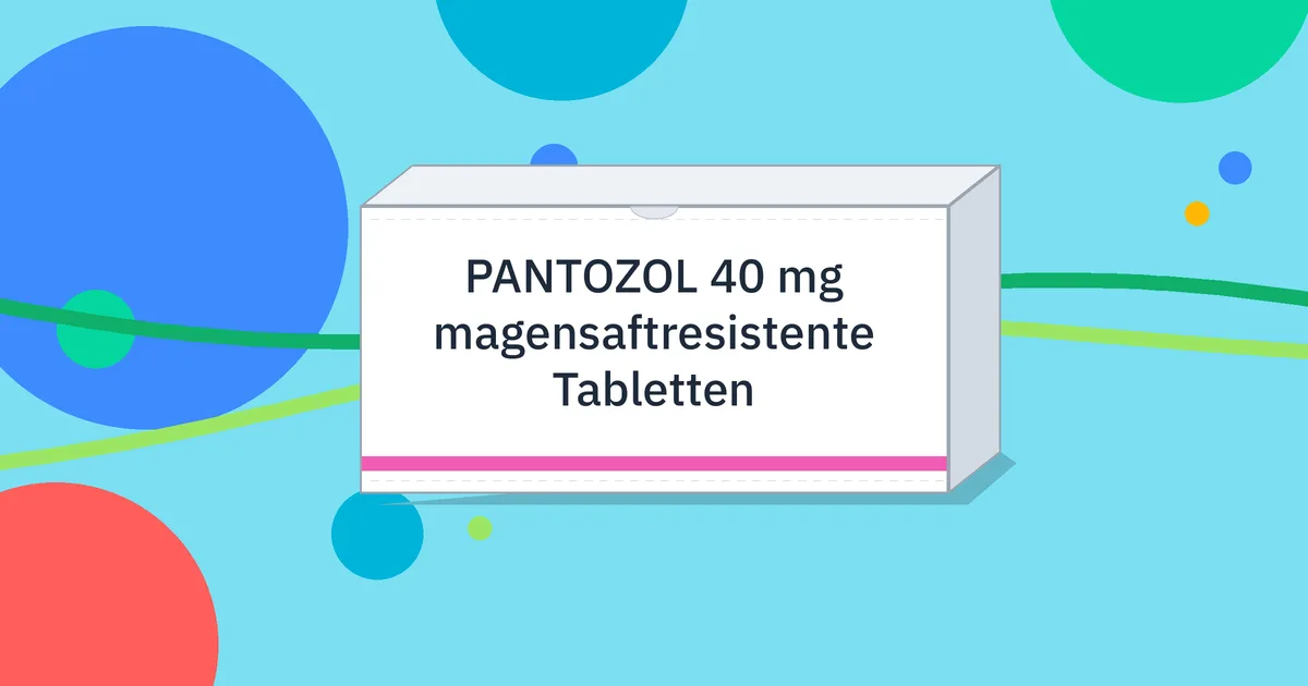 Symbolbild: Packung mit der Aufschrift PANTOZOL 40 mg magensaftresistente Tabletten (PZN 18074111) – Verfügbarkeit und Bezug in Apotheken in Frankfurt am Main