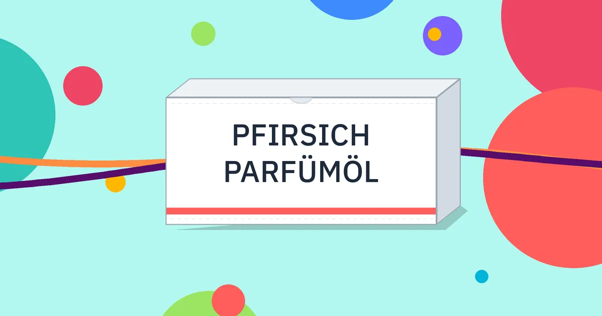 Symbolbild: Packung mit der Aufschrift PFIRSICH PARFÜMÖL (PZN 01992274) – Verfügbarkeit und Bezug in Apotheken in Frankfurt am Main