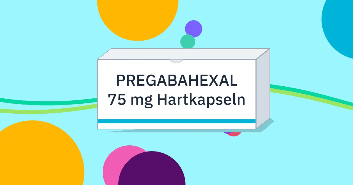 Symbolbild: Packung mit der Aufschrift PREGABAHEXAL 75 mg Hartkapseln (PZN 10947077) – Verfügbarkeit und Bezug in Apotheken in Frankfurt am Main