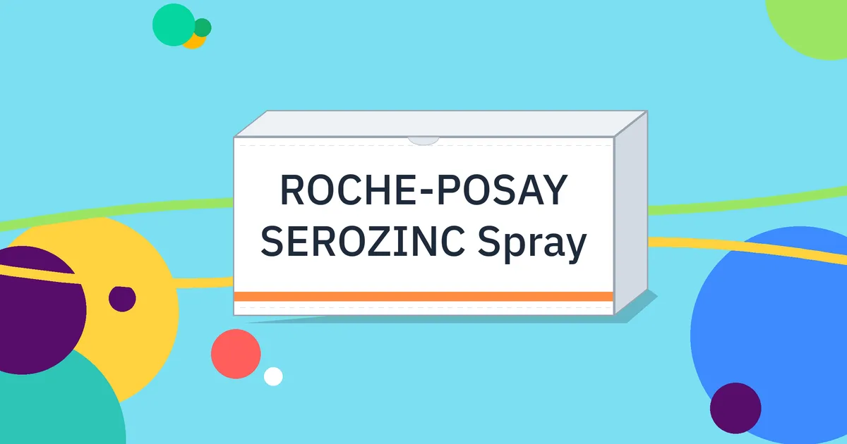 Symbolbild: Packung mit der Aufschrift ROCHE-POSAY SEROZINC Spray (PZN 15875862) – Verfügbarkeit und Bezug in Apotheken in Frankfurt am Main