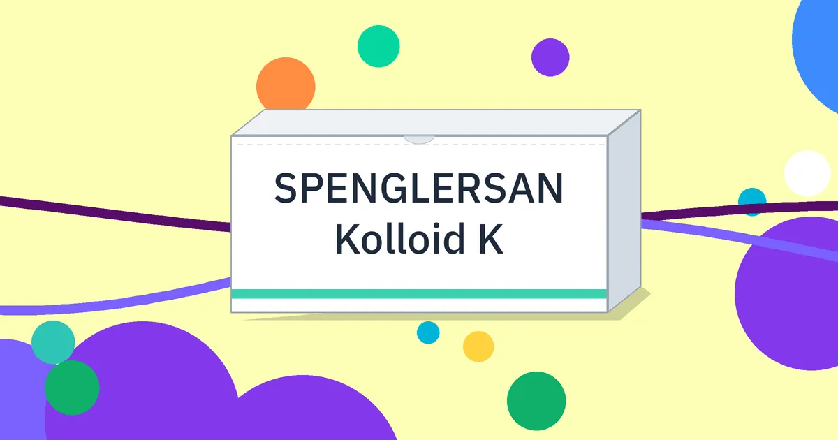 Symbolbild: Packung mit der Aufschrift SPENGLERSAN Kolloid K (PZN 01563751) – Verfügbarkeit und Bezug in Apotheken in Frankfurt am Main
