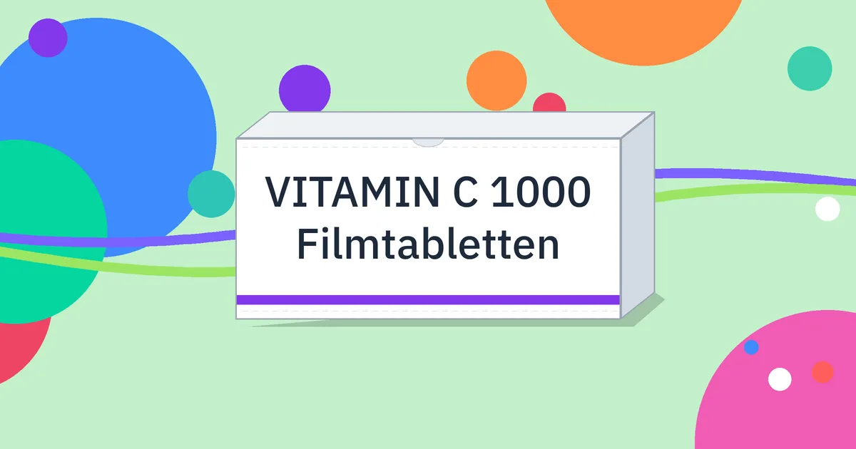 Symbolbild: Packung mit der Aufschrift VITAMIN C 1000 Filmtabletten (PZN 00652228) – Verfügbarkeit und Bezug in Apotheken in Frankfurt am Main