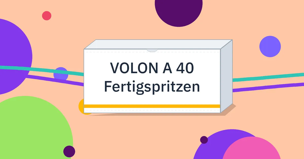 Symbolbild: Packung mit der Aufschrift VOLON A 40 Fertigspritzen (PZN 19433954) – Verfügbarkeit und Bezug in Apotheken in Frankfurt am Main