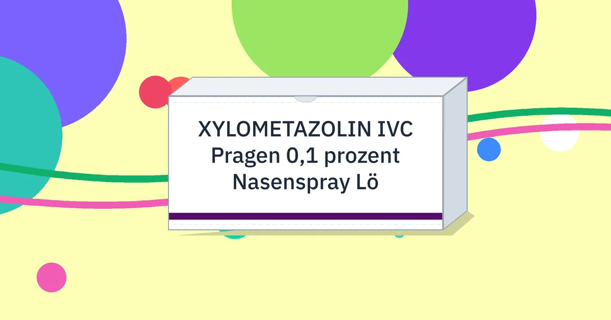 Symbolbild: Packung mit der Aufschrift XYLOMETAZOLIN IVC Pragen 0,1 prozent Nasenspray Lö (PZN 18502825) – Verfügbarkeit und Bezug in Apotheken in Frankfurt am Main