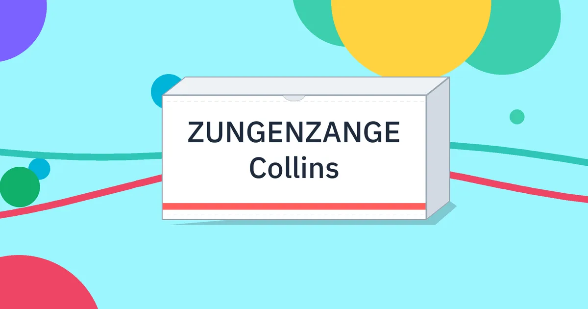Symbolbild: Packung mit der Aufschrift ZUNGENZANGE Collins (PZN 02009904) – Verfügbarkeit und Bezug in Apotheken in Frankfurt am Main