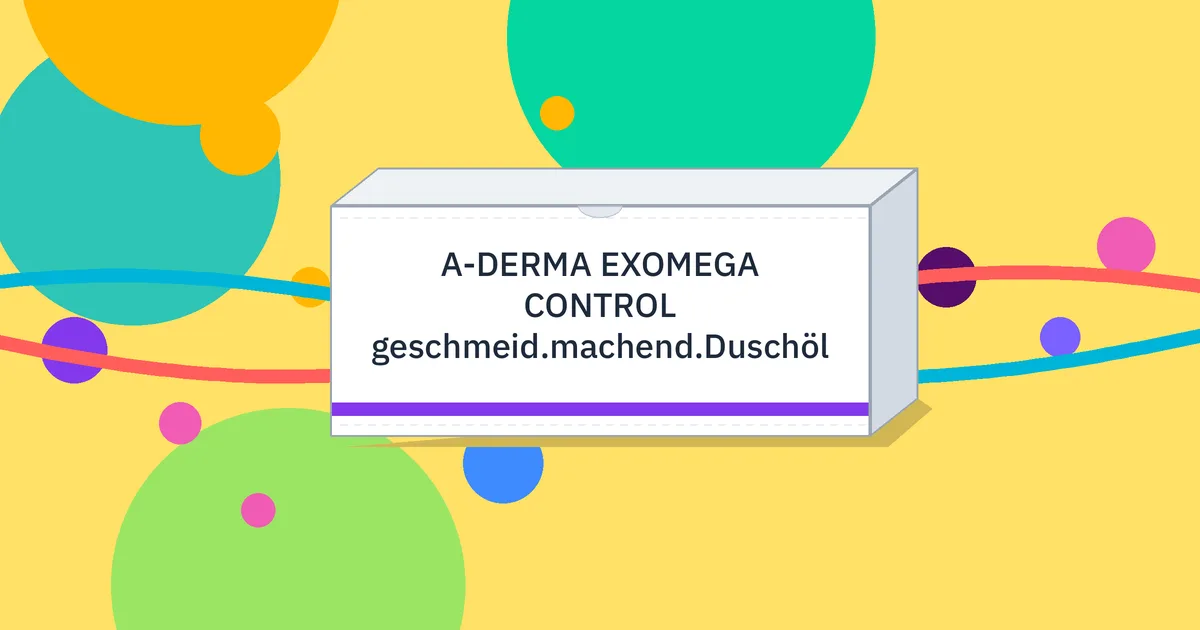 Symbolbild: Packung mit der Aufschrift A-DERMA EXOMEGA CONTROL geschmeid.machend.Duschöl (PZN 12731938) – Verfügbarkeit und Bezug in Apotheken in Frankfurt am Main