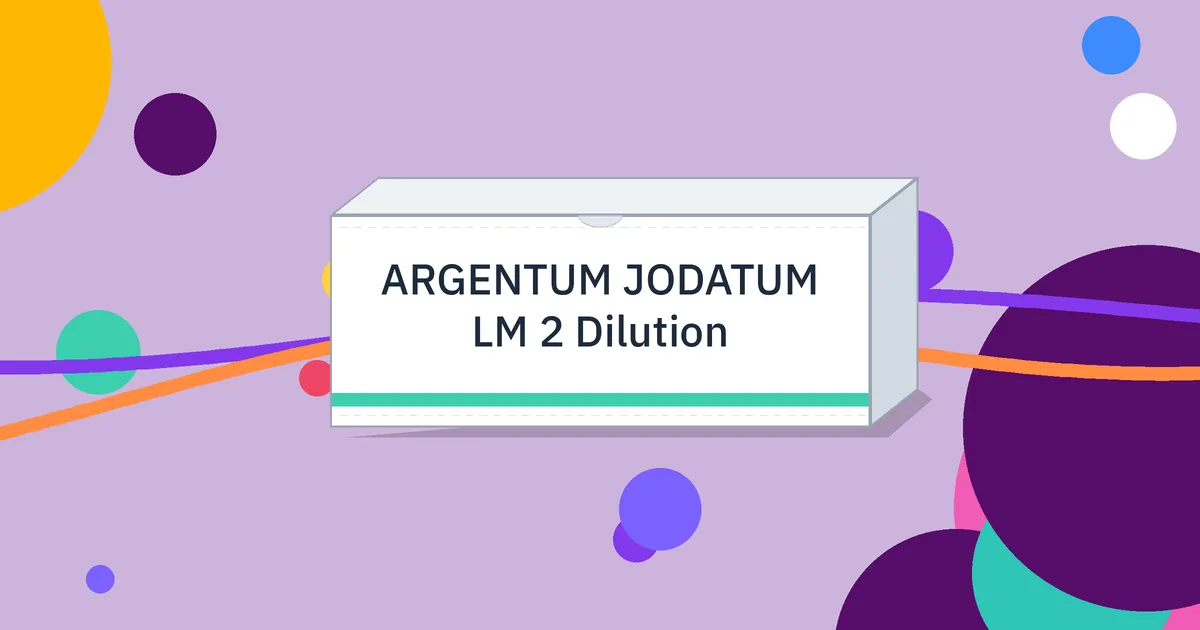 Symbolbild: Packung mit der Aufschrift ARGENTUM JODATUM LM 2 Dilution (PZN 12767221) – Verfügbarkeit und Bezug in Apotheken in Frankfurt am Main