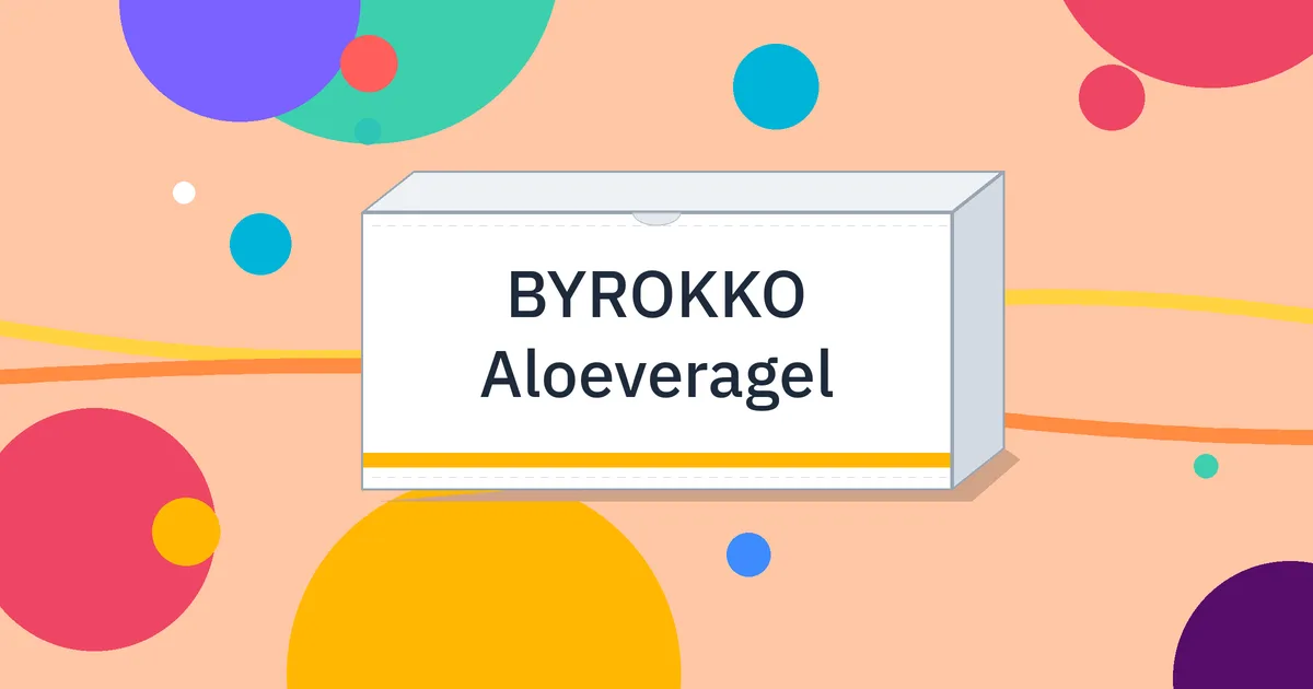 Symbolbild: Packung mit der Aufschrift BYROKKO Aloeveragel (PZN 19630442) – Verfügbarkeit und Bezug in Apotheken in Frankfurt am Main