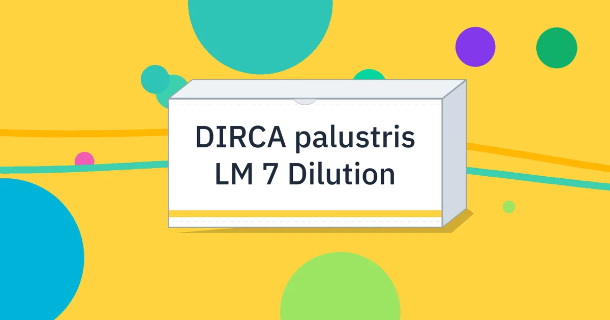 Symbolbild: Packung mit der Aufschrift DIRCA palustris LM 7 Dilution (PZN 13465574) – Verfügbarkeit und Bezug in Apotheken in Frankfurt am Main