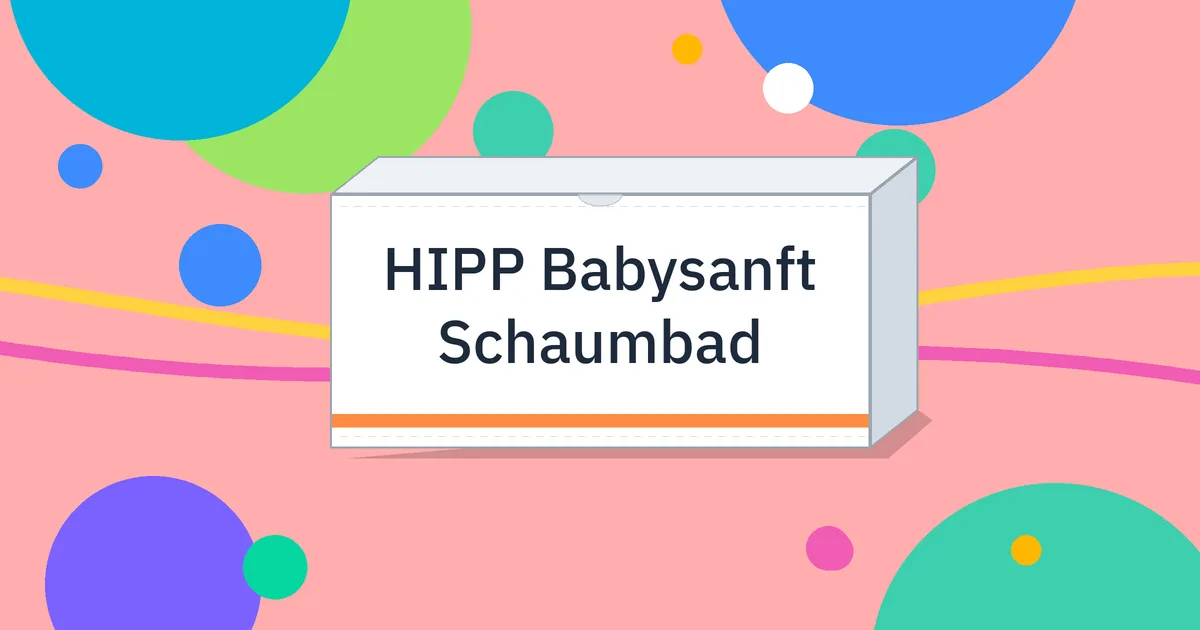 Symbolbild: Packung mit der Aufschrift HIPP Babysanft Schaumbad (PZN 17945638) – Verfügbarkeit und Bezug in Apotheken in Frankfurt am Main