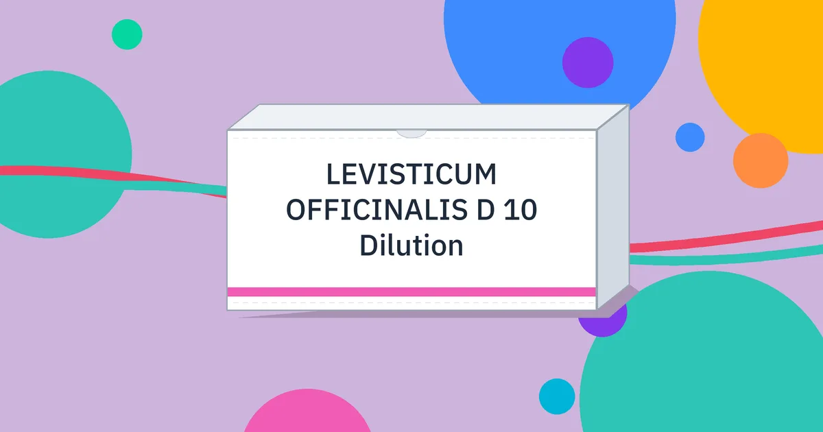 Symbolbild: Packung mit der Aufschrift LEVISTICUM OFFICINALIS D 10 Dilution (PZN 07596059) – Verfügbarkeit und Bezug in Apotheken in Frankfurt am Main