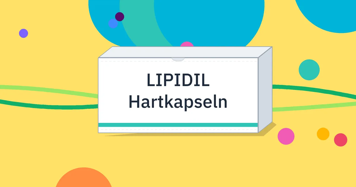 Symbolbild: Packung mit der Aufschrift LIPIDIL Hartkapseln (PZN 04031405) – Verfügbarkeit und Bezug in Apotheken in Frankfurt am Main