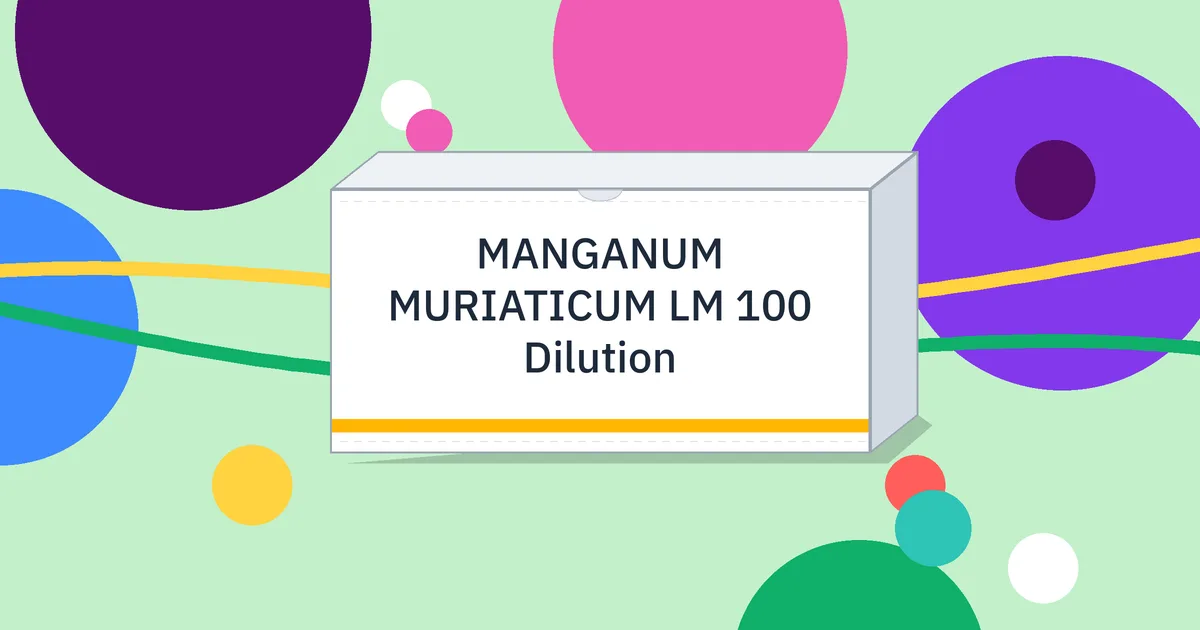 Symbolbild: Packung mit der Aufschrift MANGANUM MURIATICUM LM 100 Dilution (PZN 12943988) – Verfügbarkeit und Bezug in Apotheken in Frankfurt am Main