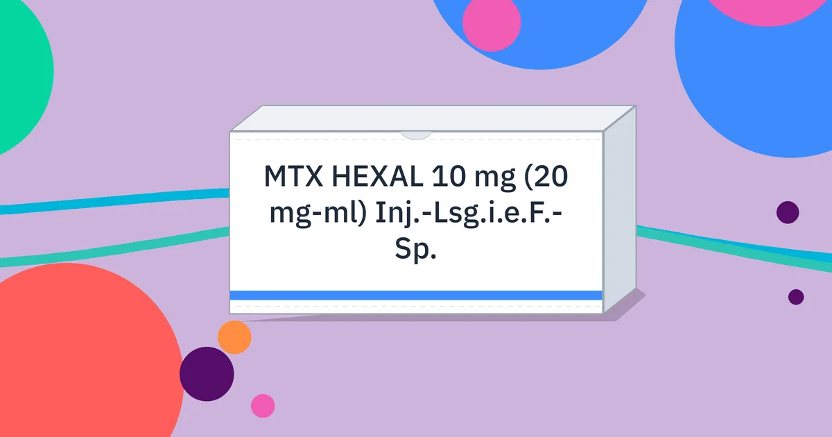 Symbolbild: Packung mit der Aufschrift MTX HEXAL 10 mg (20 mg-ml) Inj.-Lsg.i.e.F.-Sp. (PZN 08410849) – Verfügbarkeit und Bezug in Apotheken in Frankfurt am Main
