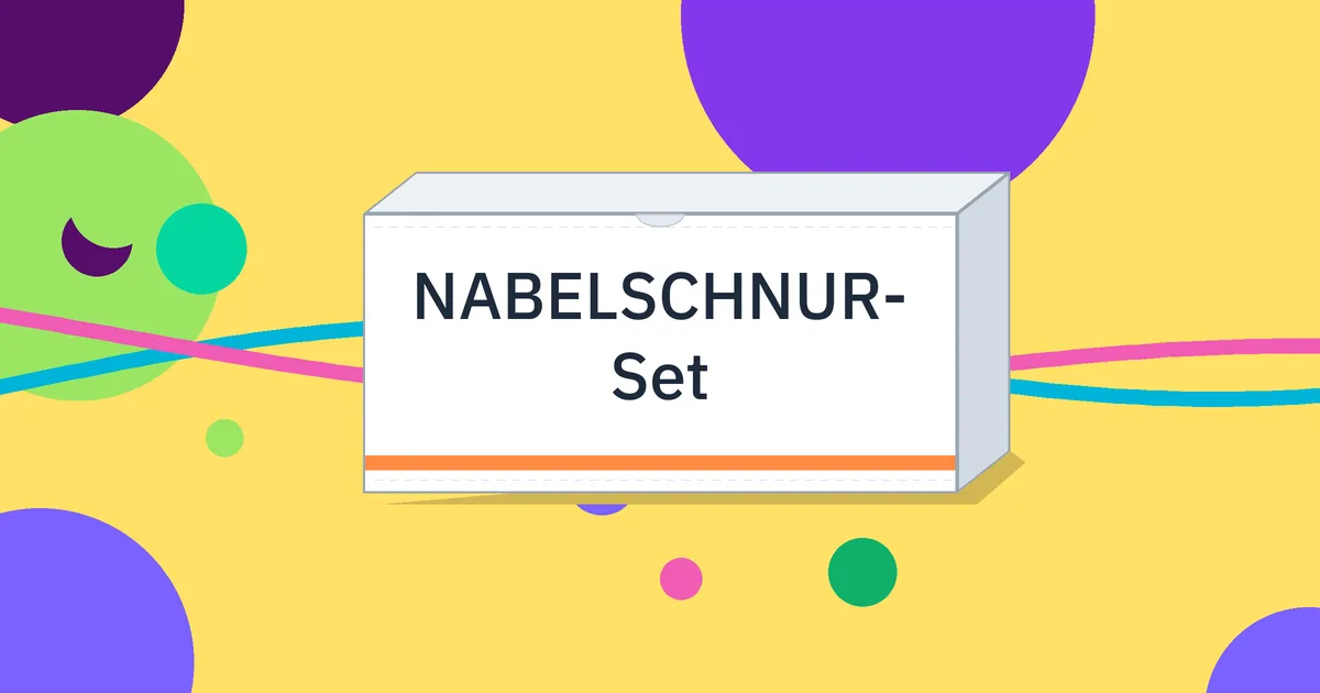 Symbolbild: Packung mit der Aufschrift NABELSCHNUR-Set (PZN 15822593) – Verfügbarkeit und Bezug in Apotheken in Frankfurt am Main