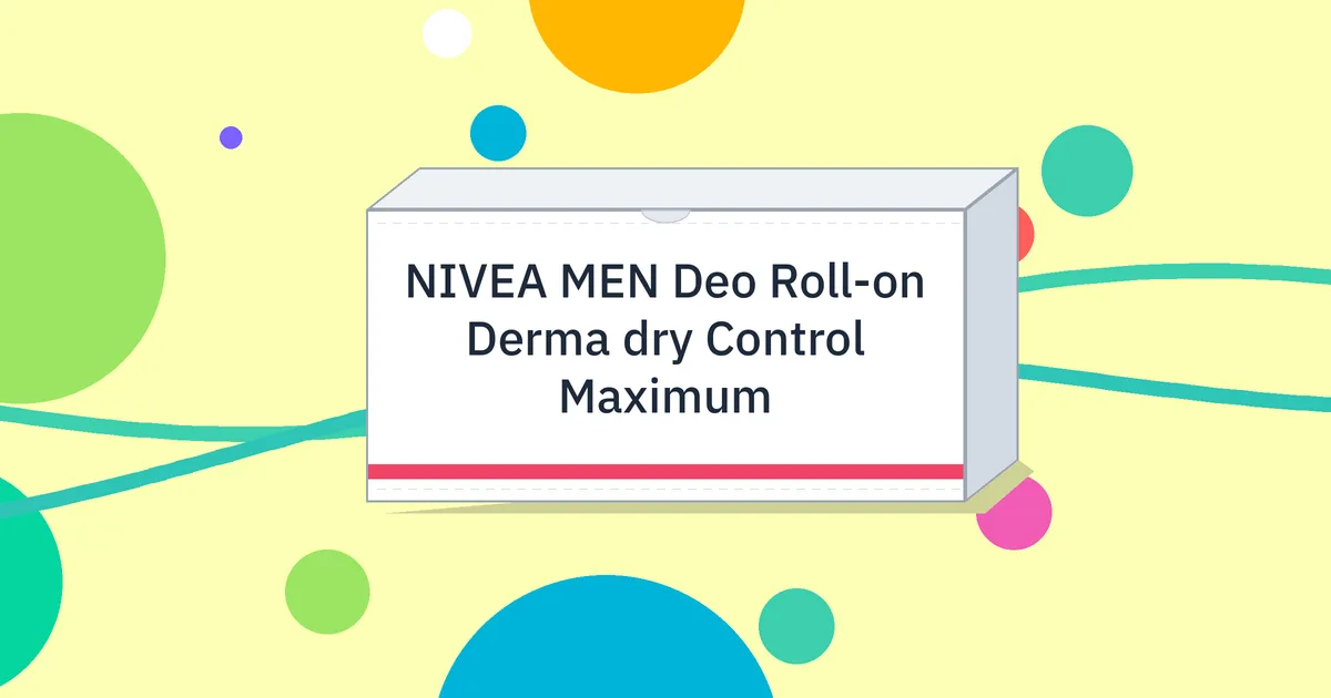 Symbolbild: Packung mit der Aufschrift NIVEA MEN Deo Roll-on Derma dry Control Maximum (PZN 18207150) – Verfügbarkeit und Bezug in Apotheken in Frankfurt am Main