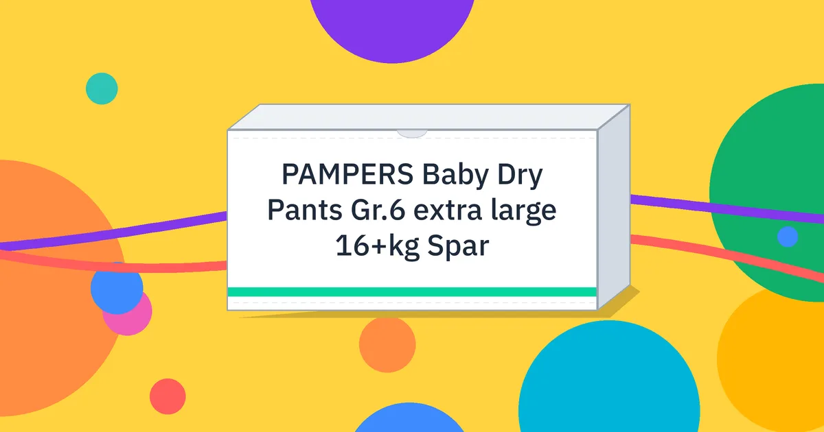 Symbolbild: Packung mit der Aufschrift PAMPERS Baby Dry Pants Gr.6 extra large 16+kg Spar (PZN 11370125) – Verfügbarkeit und Bezug in Apotheken in Frankfurt am Main