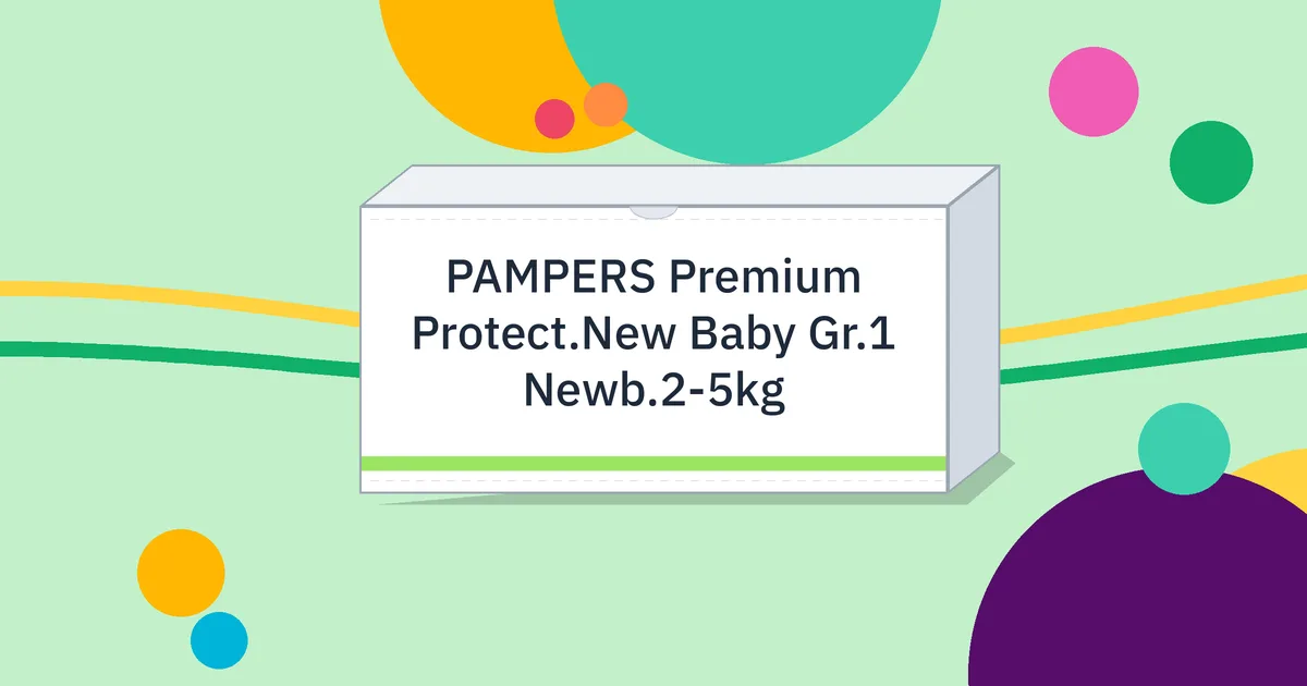 Symbolbild: Packung mit der Aufschrift PAMPERS Premium Protect.New Baby Gr.1 Newb.2-5kg (PZN 16736967) – Verfügbarkeit und Bezug in Apotheken in Frankfurt am Main