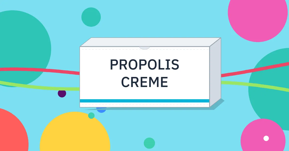 Symbolbild: Packung mit der Aufschrift PROPOLIS CREME (PZN 06827947) – Verfügbarkeit und Bezug in Apotheken in Frankfurt am Main